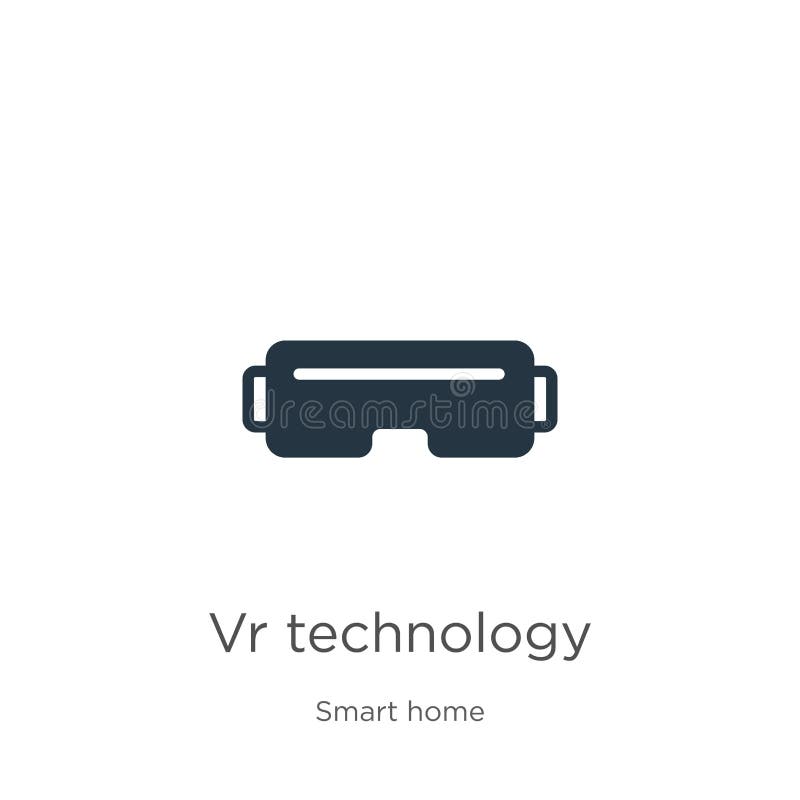Vr Technology Icon Vector. Trendy Flat Vr Technology Icon from Smart ...