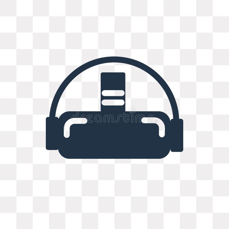 Vr Vector Icon Isolated on Transparent Background, Vr Transpare Stock ...