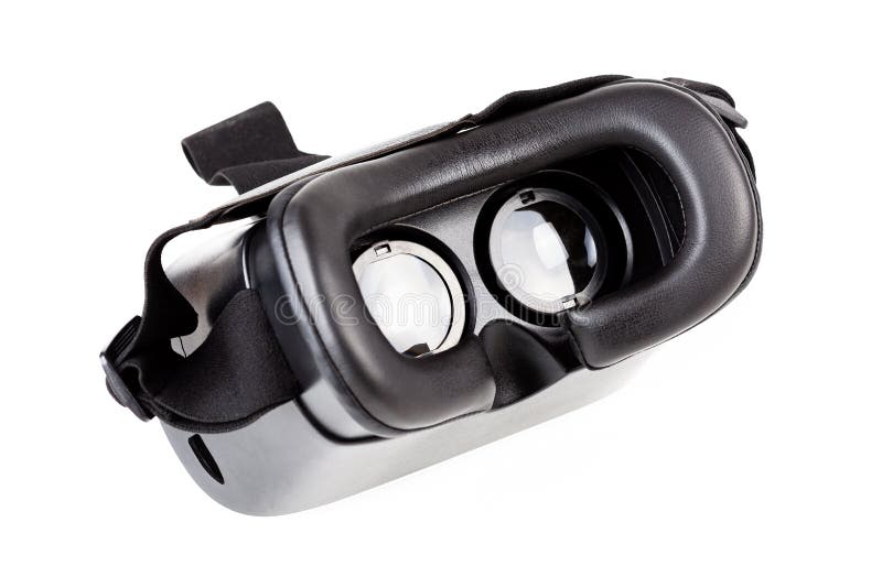 VR, Virtual Reality Headset Goggles Lenses Visible Light Reflections ...