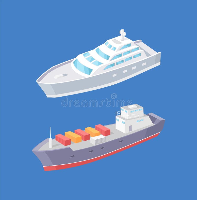 Het Pictogram Van Marine Travel Vessel Vector Van De Passagiersvoering ...