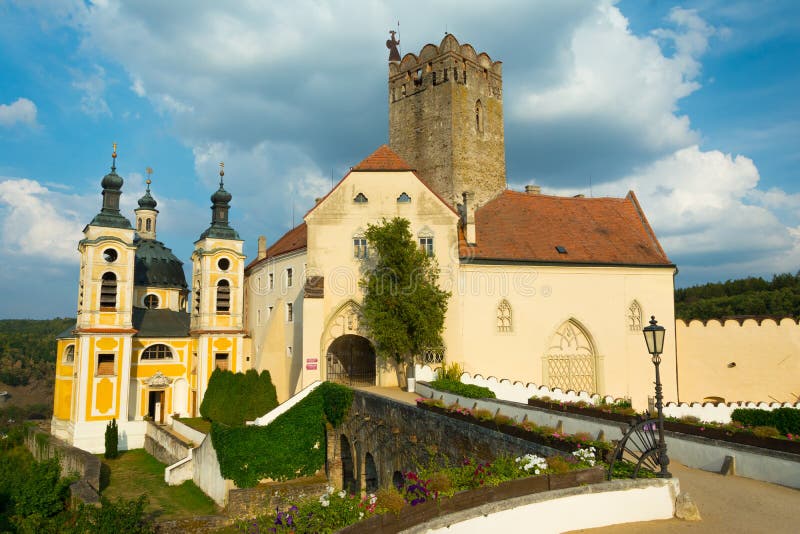 Vranov nad Dyji castle editorial image. Image of monument - 62504615