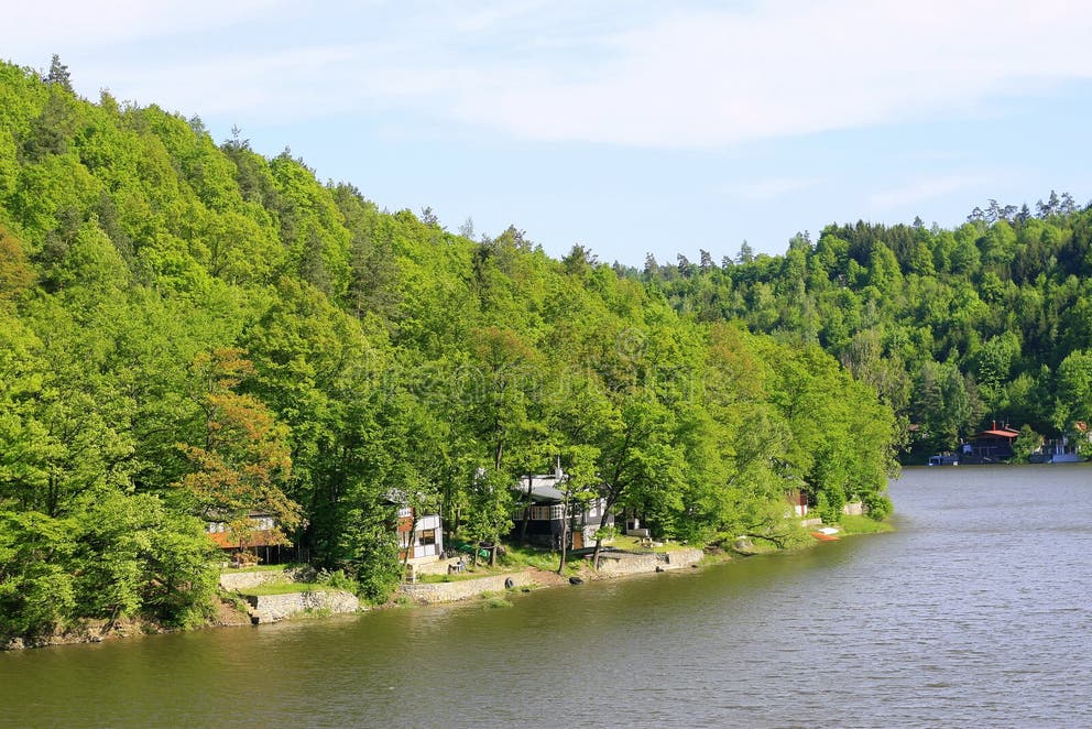 Vranov stock photo. Image of vranov, trees, tree, reservation - 33556034