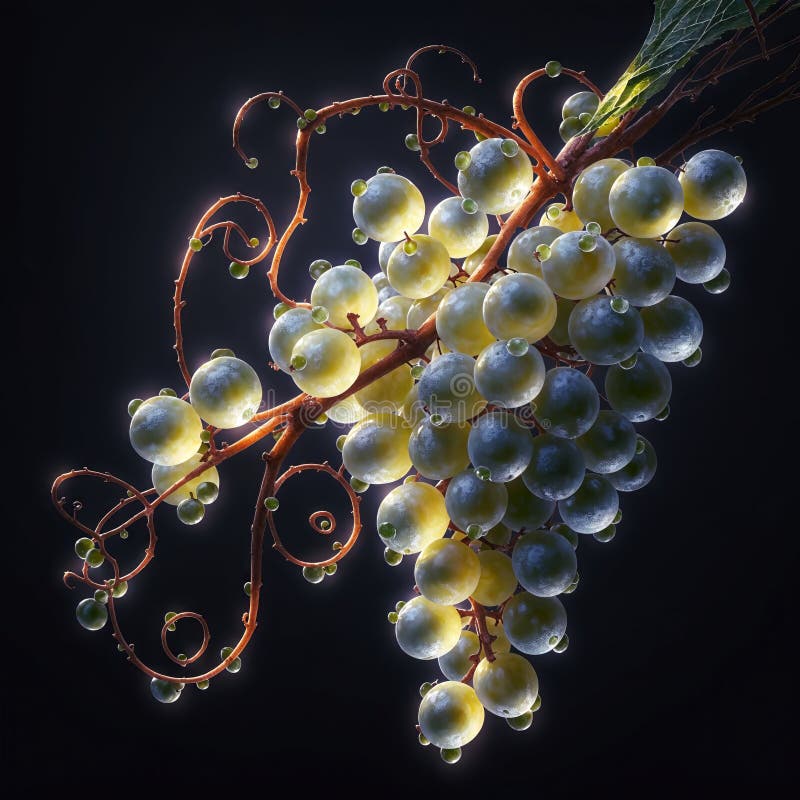 Vray Rendered Grapes: a Masterful Study in Light and Texture ...