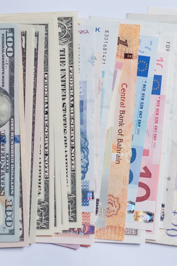 Vreemde Valuta Van Diverse Provincies. Stock Foto - Afbeelding ...