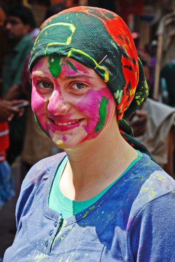 Vreemdelingen in India redactionele fotografie. Image of westen - 19698332