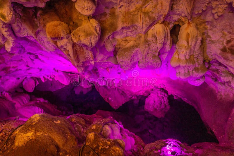 Vrelo Cave in Matka Canyon in North Macedon Stock Image - Image of ...