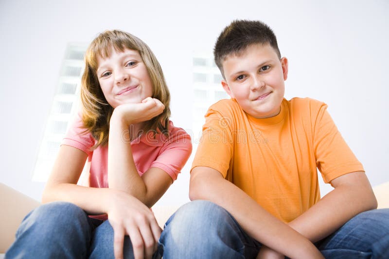 De kinderen van Dreamstime stock foto. Image of lichaam - 7453972