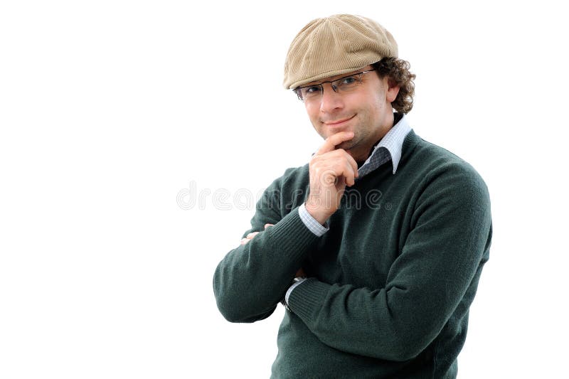 Vriendschappelijke Jonge Zakenman Stock Afbeelding - Image of zaken ...