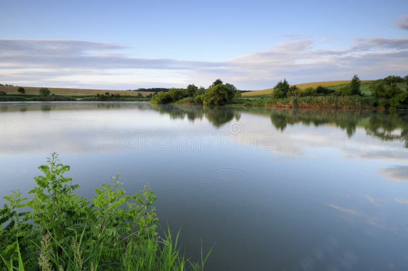 Vroeg in de ochtend stock foto. Image of landbouw, ochtend - 9992472