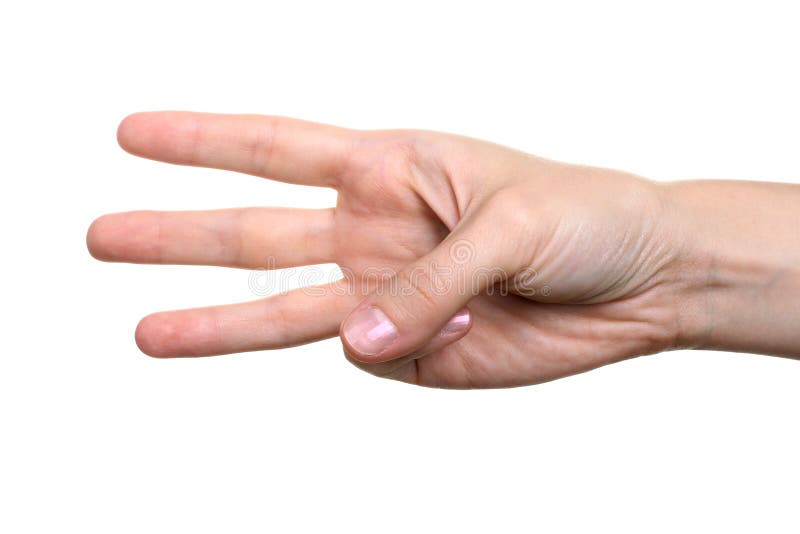 Één vinger stock afbeelding. Image of vinger, vingernagel - 20482985