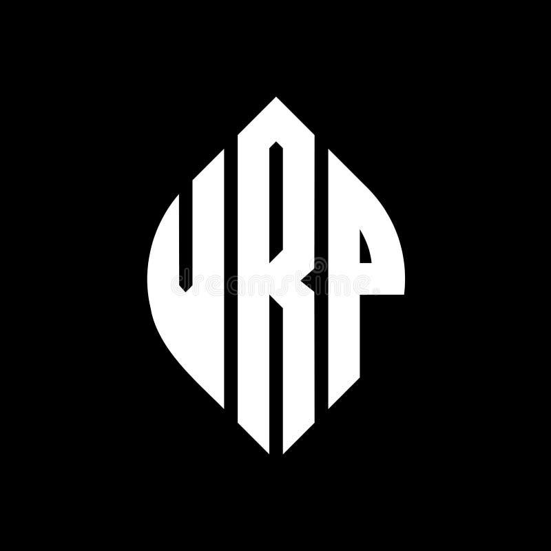 VRP Circle Letter Logo Design with Circle and Ellipse Shape. VRP ...