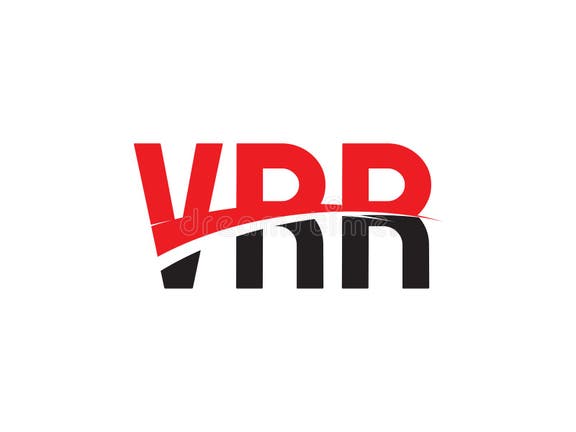 VRR Letter Initial Logo Design Vector Illustration Stock Vector ...