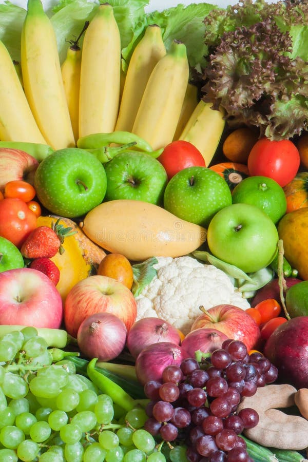 Tropische Vruchten En Groentennatuurlijke Producten Stock Foto - Image ...