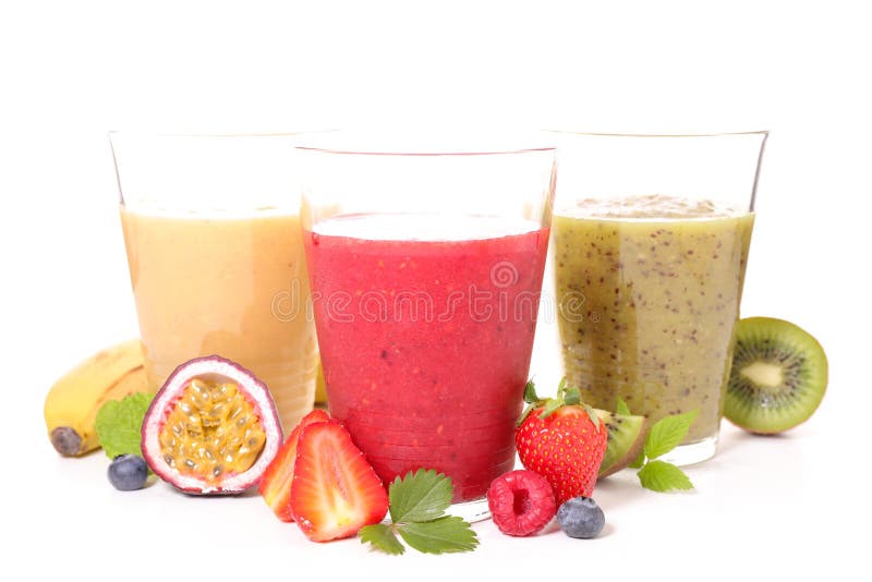 Vruchtensap, smoothie stock afbeelding. Image of vrucht - 71155517
