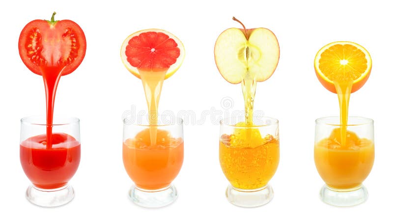 Vruchtensappen stock foto. Image of voedsel, glas, drank - 38919158