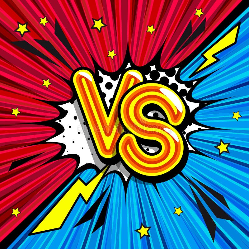 Versus Lettering Stock Illustrations – 492 Versus Lettering Stock ...
