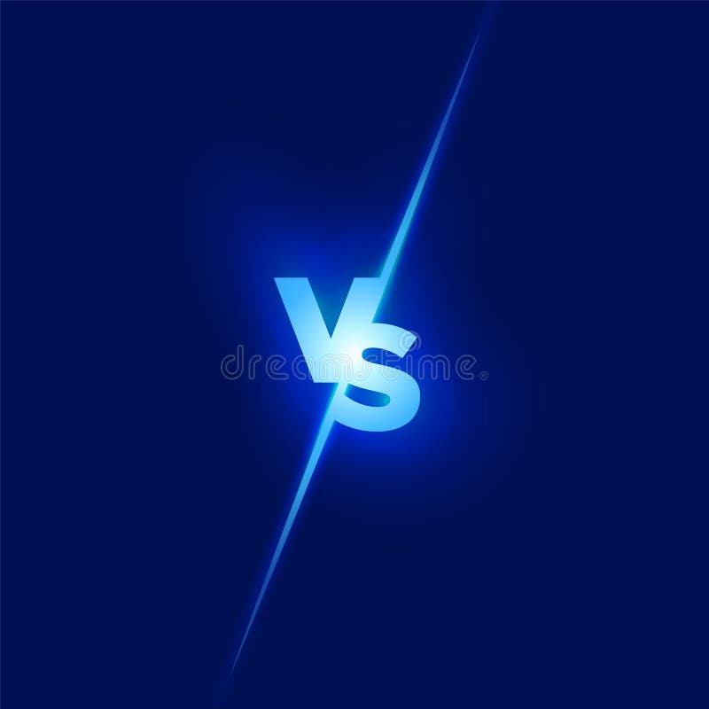 Vs Design. Battle Concept. Fight Competition. Versus Concept. Stock ...