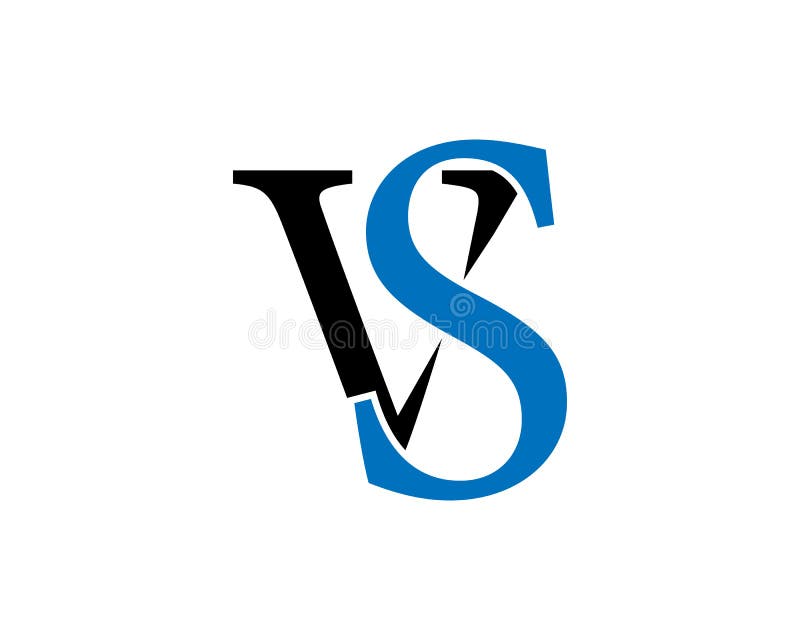 Vs Letter Monogram Logo Design Vector Icon. Stock Vector - Illustration ...