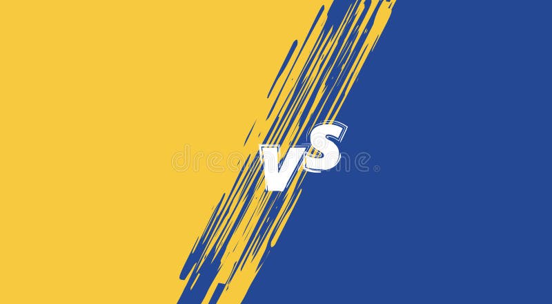 Versus Blank Template Stock Illustrations – 488 Versus Blank Template ...