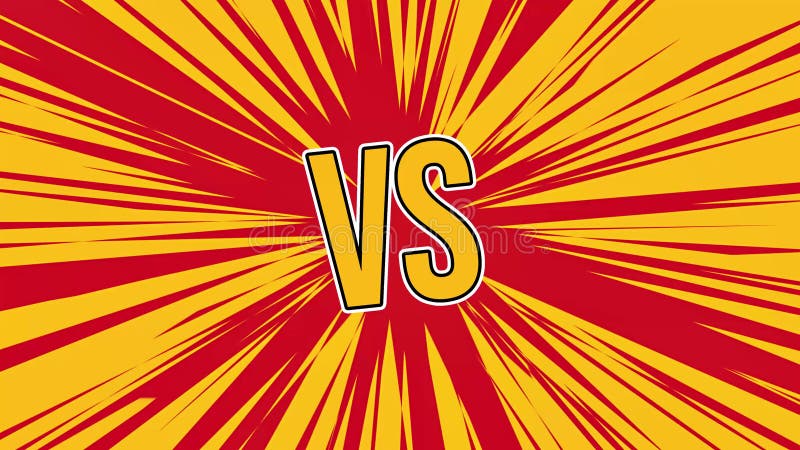 Contest Text with Megaphone, Animated Banner in Flat Style. Motion ...