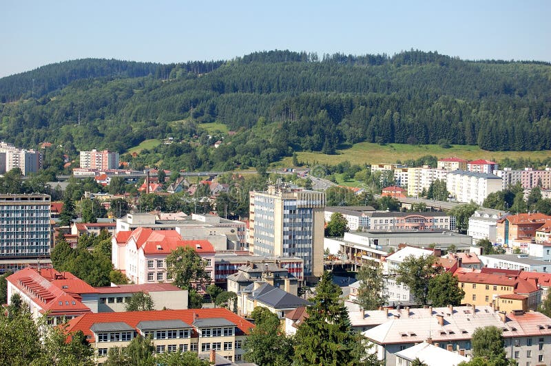 Vsetin in Czech Republic stock photo. Image of musem - 161531188