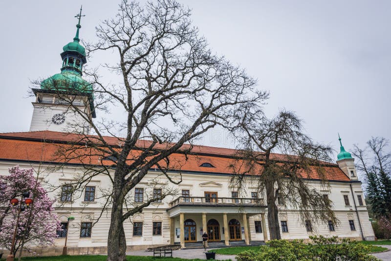 Vsetin in Czech Republic stock photo. Image of moravia - 276202098