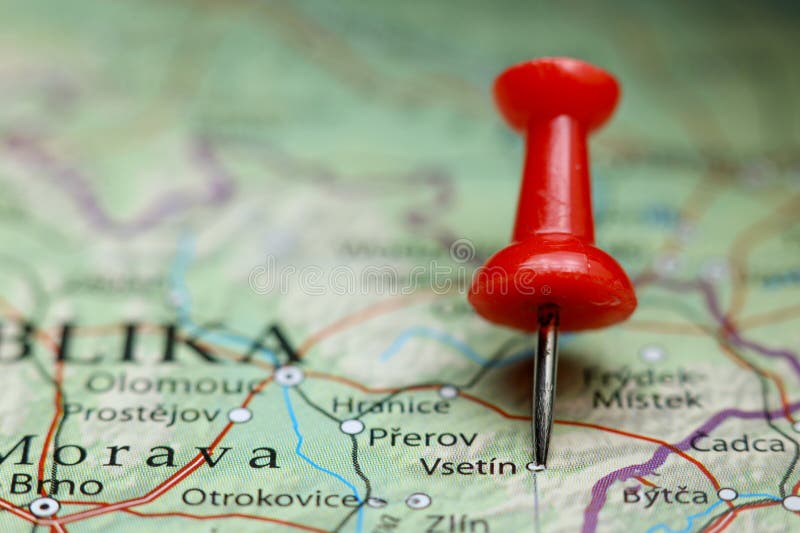 Vsetin in Czech Republic stock photo. Image of musem - 161531188