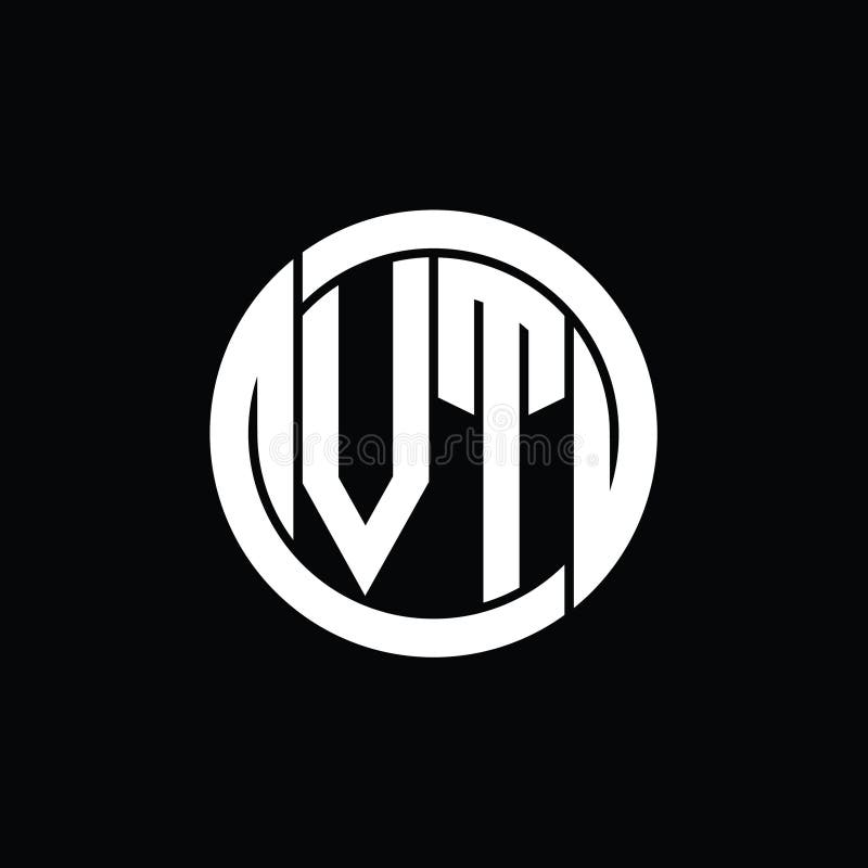 VT Logo Monogram Shield Inside Circle Shape Vector Images Design ...