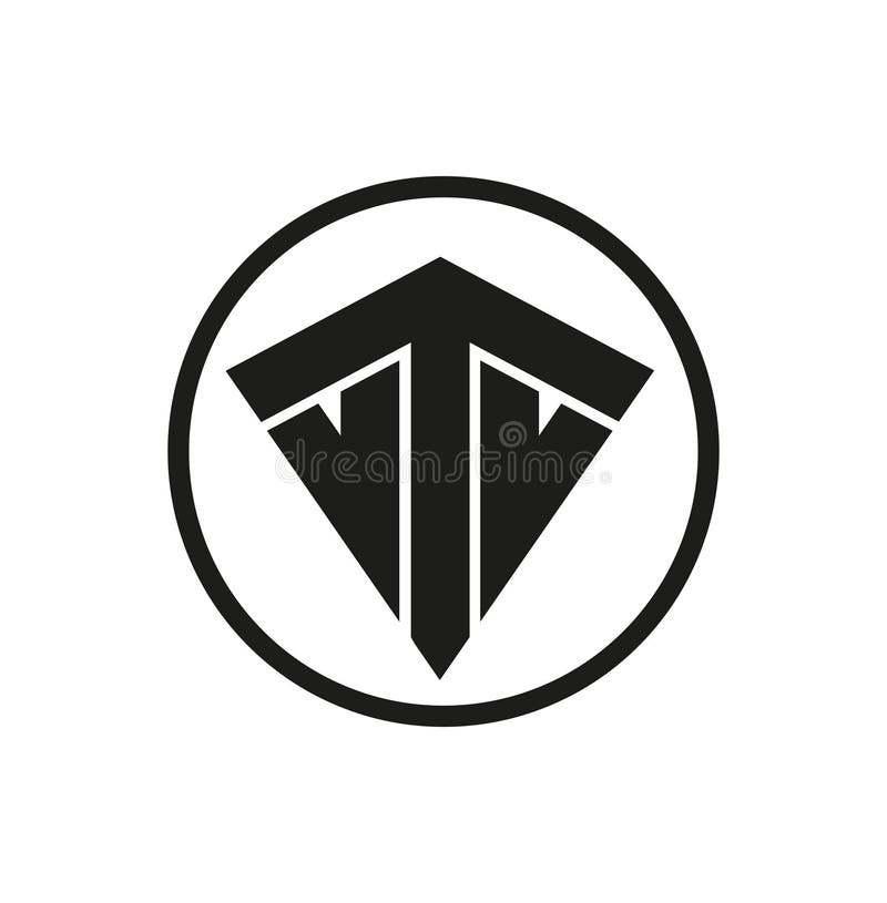 VTV Brand Color Brand Name Icon Stock Vector - Illustration of graceful ...