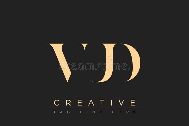 VUD Abstract Letter Logo Design Stock Vector - Illustration of abstract ...