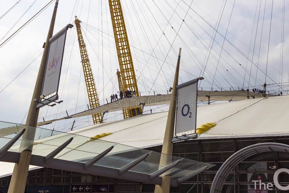 Vue De La Structure De L'O2 Arena Photo stock éditorial - Image du ...