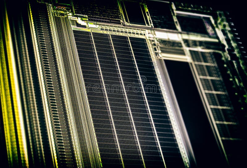 Puce De Silicium Sur Le Bout Du Doigt Photo stock - Image du fingertip ...