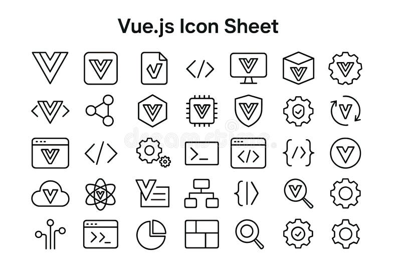 Icon Sheet Vector Stock Illustrations – 138,778 Icon Sheet Vector Stock ...