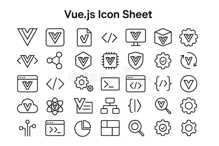 Icon Sheet Vector Stock Illustrations – 138,778 Icon Sheet Vector Stock ...