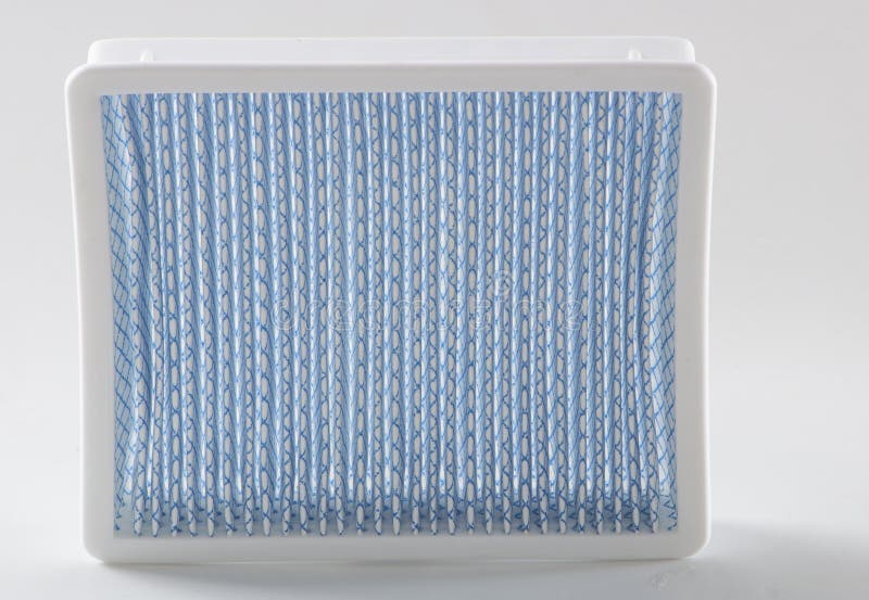 Vuile Stoffilter Dichte Omhooggaand Van De Stofzuigerfilter Stock ...