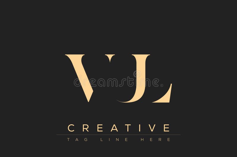 VUL Abstract Letter Logo Design Stock Vector - Illustration of symbol ...