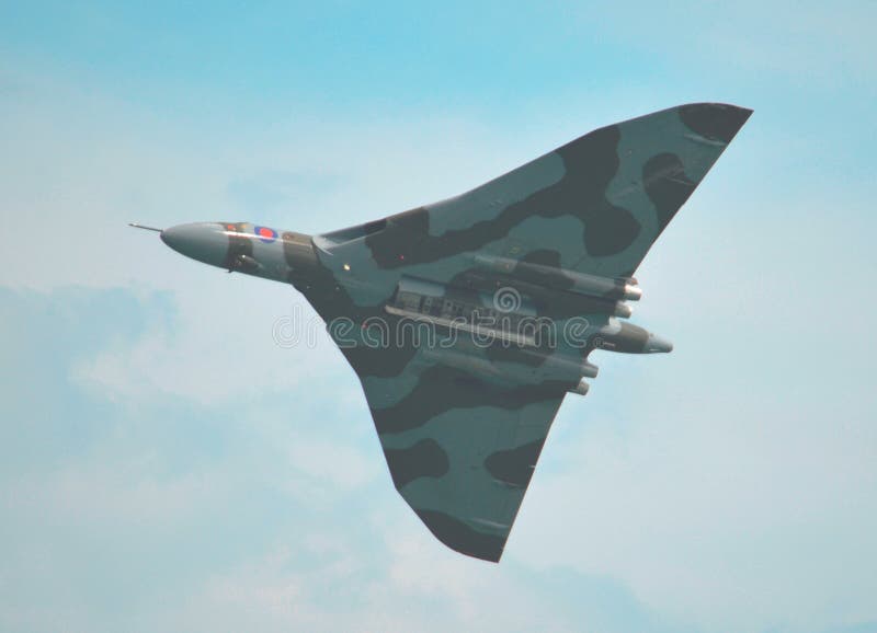 Vulcan XH558 editorial stock image. Image of vulcan, grey - 59270909