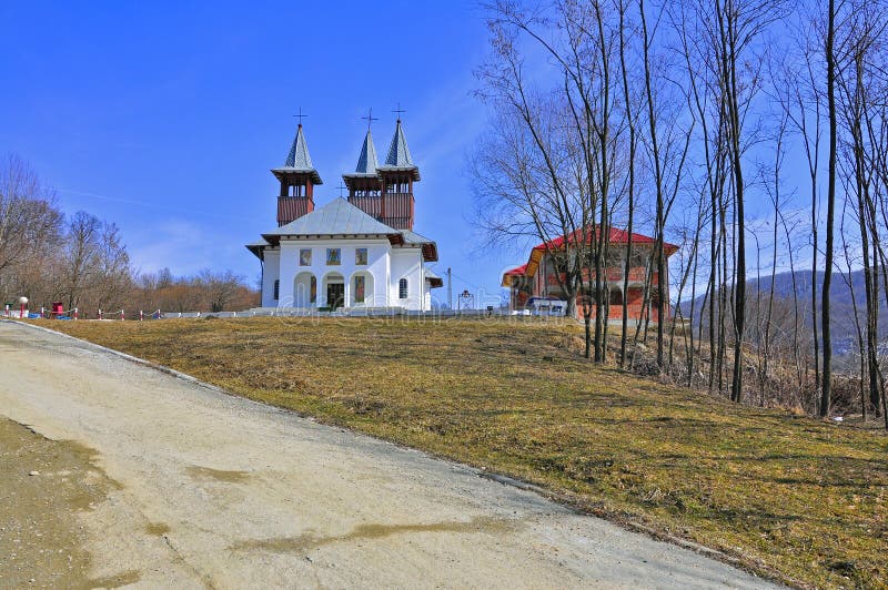 Vulcana Bai Ecumenical Place Stock Image - Image of curve, road: 18742691