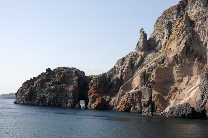 Vulcano Island stock photo. Image of italy, mountain - 19612534