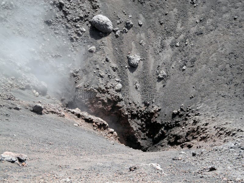 Vulcano Mount Etna, italy stock image. Image of mount - 28444493