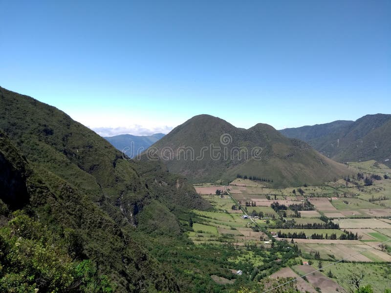 A vulcano in Quito stock photo. Image of quito, nature - 106242950