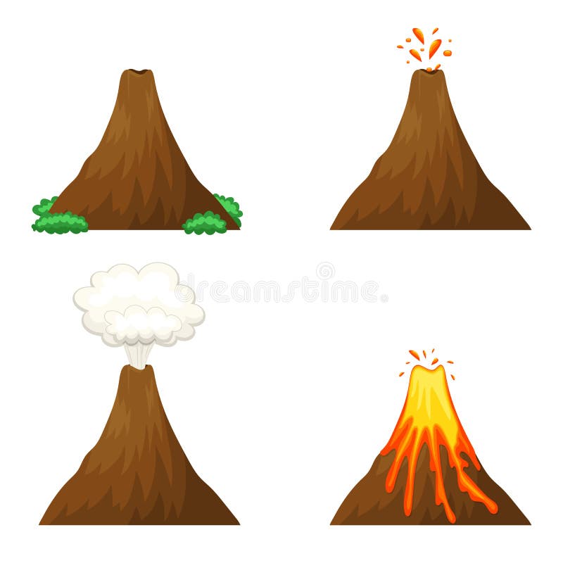 Vulcano Cartoon Stock Illustrations – 156 Vulcano Cartoon Stock ...