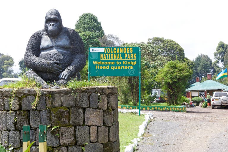 Vulkan-Nationalpark-Headquarters Redaktionelles Bild - Bild von wald ...