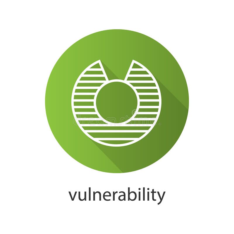 Vulnerability Line Icon Concept. Vulnerability Flat Vector Symbol, Sign ... Vulnerability Line Icon Concept. Vulnerability Flat Vector Symbol, Sign ...