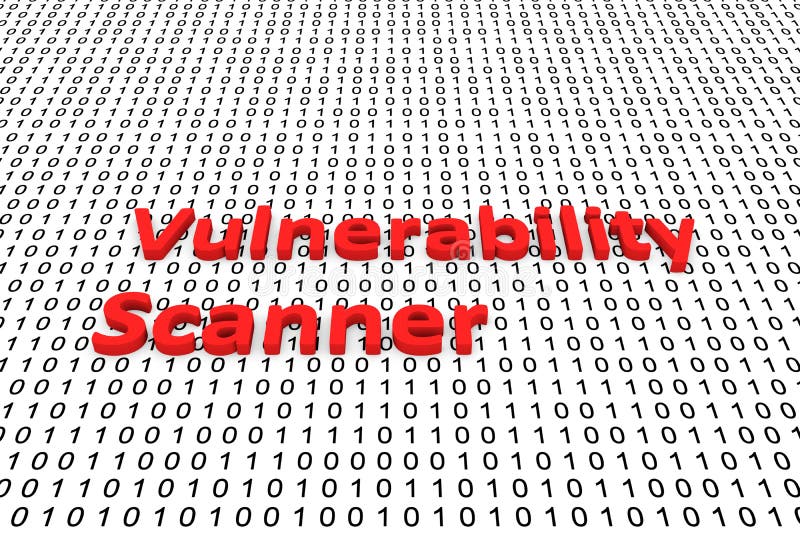 Vulnerability scanner stock illustration. Illustration of data - 97579314