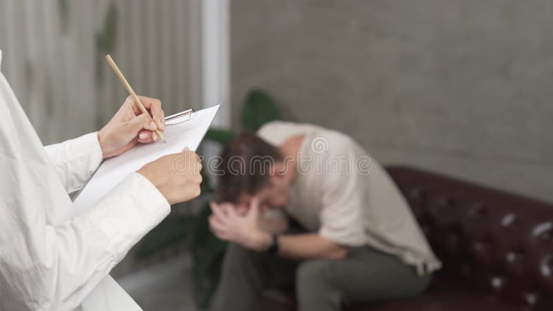 Vulnerable Young Patient Release Emotion from Traumatic Event. Adit ...