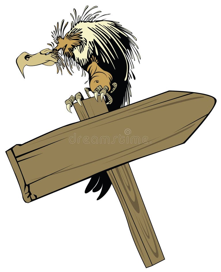 Cartoon Vulture Sign Stock Illustrations – 827 Cartoon Vulture Sign ...
