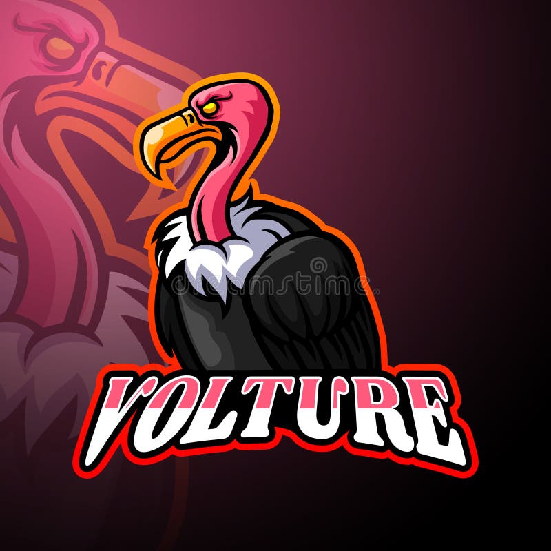 Vulture Logo Flying Bird Animal Vector Stock Vector - Illustration of ...