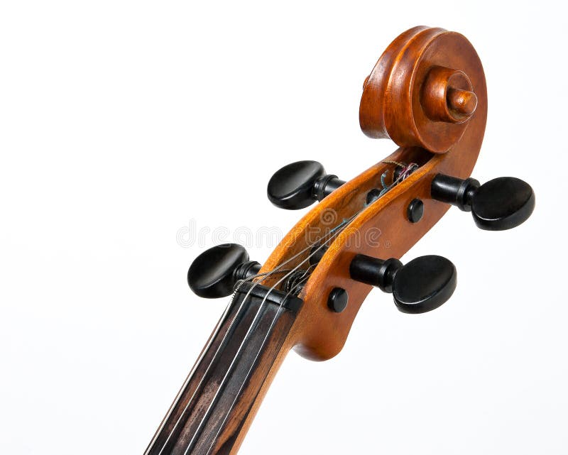 A Violin without Strings Hangs on the Hook Stock Image - Image of ...