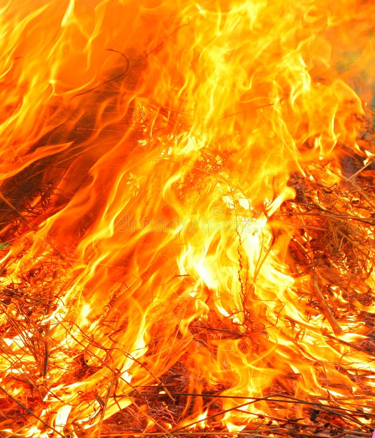 Vuurzee stock afbeelding. Image of brand, hitte, energie - 8150903